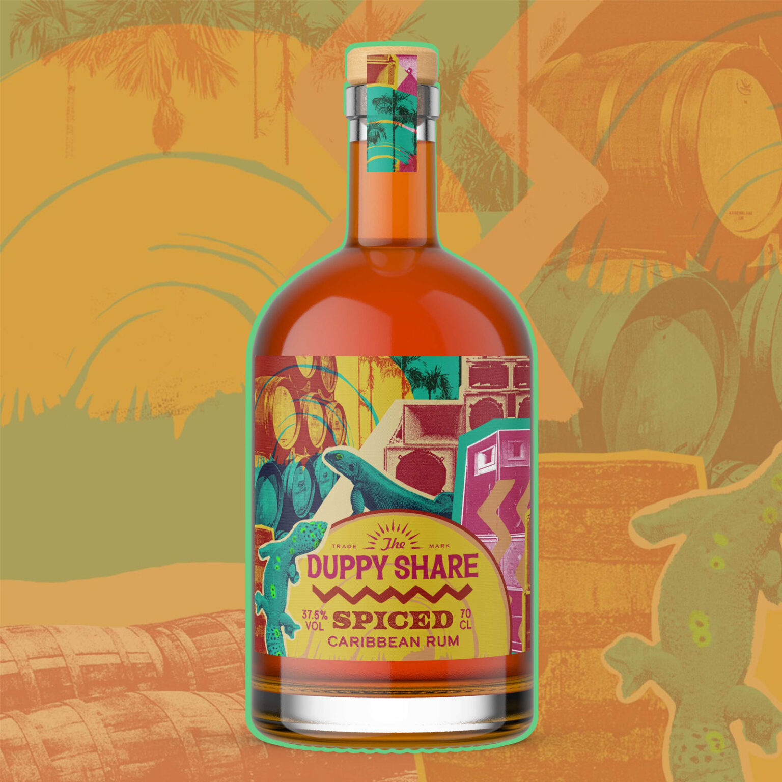 Duppy Share Rum Labels – Melissa North